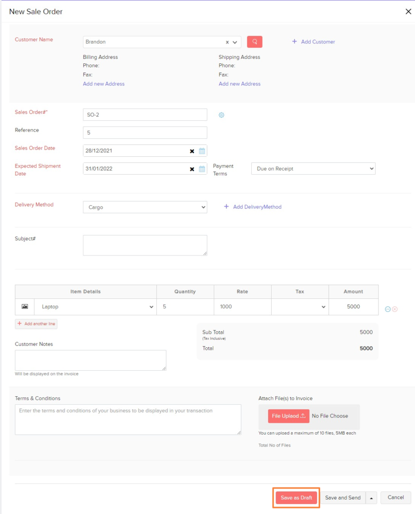 Introduction - Sales Order - Erpisto